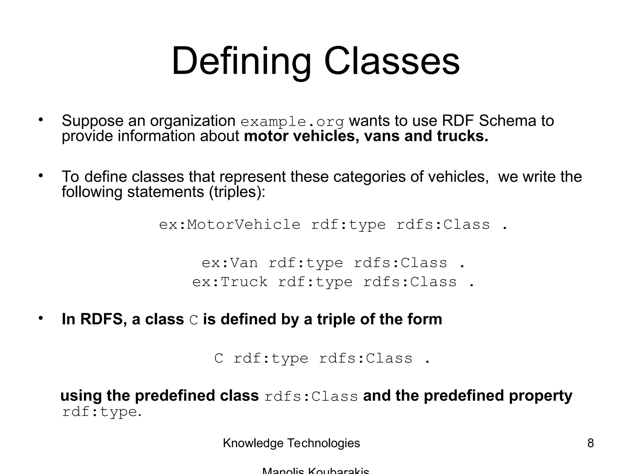 introduction-to-rdf-schema-revised complete | PPT
