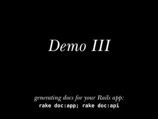 Introduction to RDoc | PPT