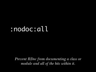 Introduction to RDoc | PPT