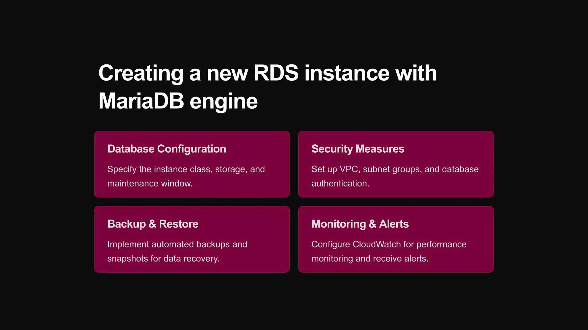 Introduction-to-RDS-and-MariaDB-Engine.pptx | Free Download