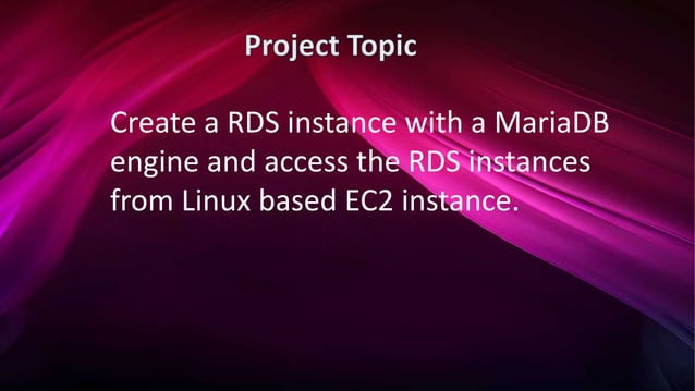 Introduction-to-RDS-and-MariaDB-Engine.pptx | Free Download