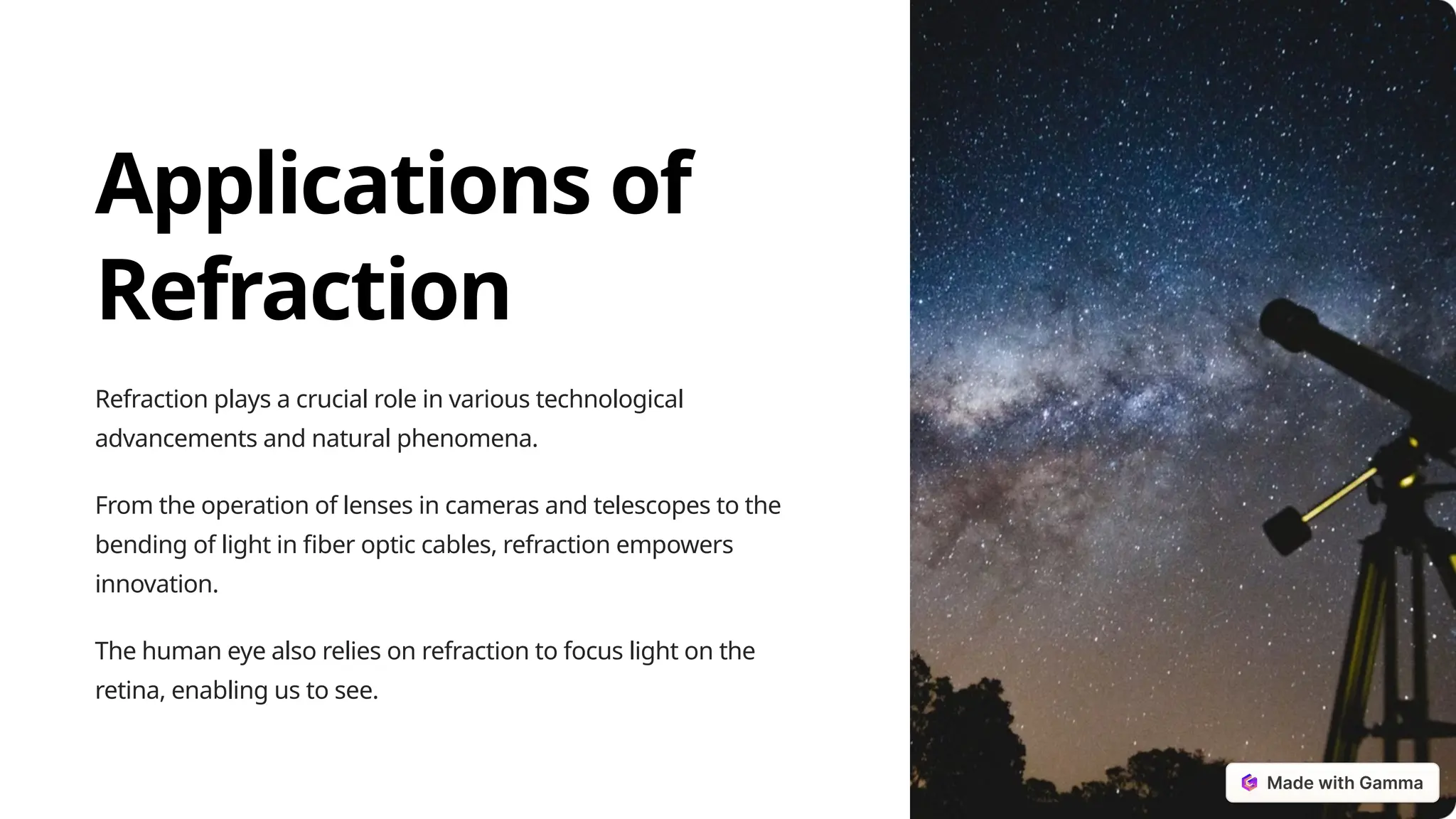 Introduction-to-Refraction ICSE /CBSE class 10.pptx