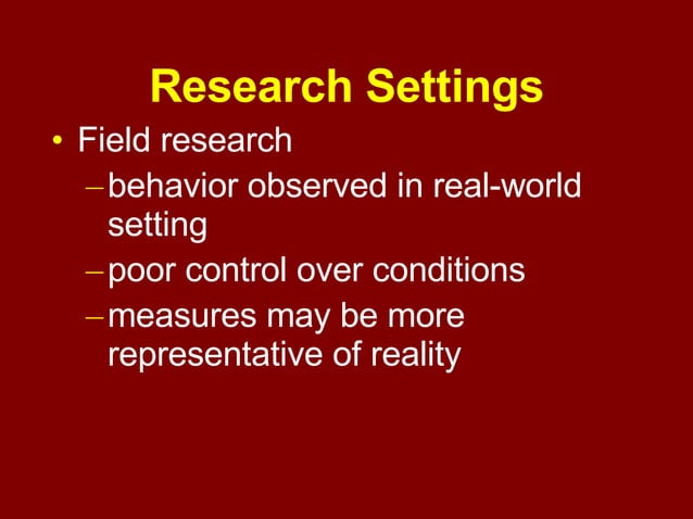 Research Methods in Psychology