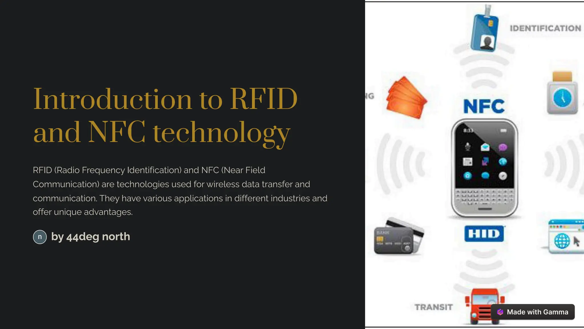 Introduction to RFID and NFC technology ! | PPT