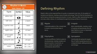 Introduction-to-Rhythm-and-Movement-Space (2).pptx | Music | Entertainment