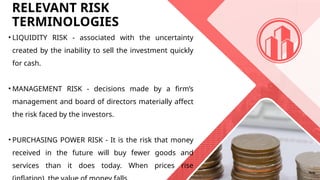 INTRODUCTION TO RISK MANAGEMENT - Risk Management | PPTX