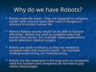 Introduction-to-Robotics and evolution of machines | PPT