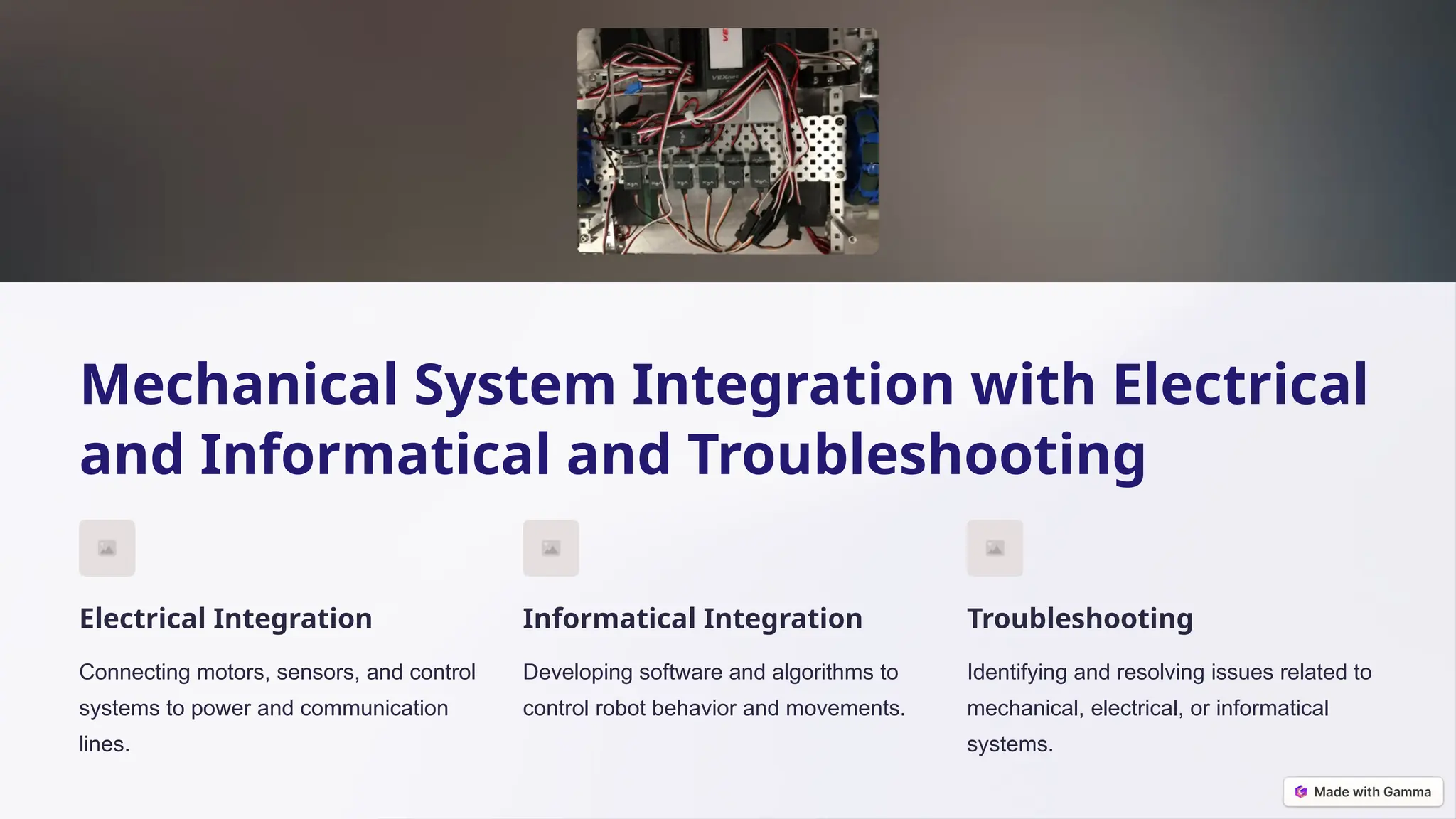 introduction of robotics mechanical system | PPTX | Robotics | Technology & Computing