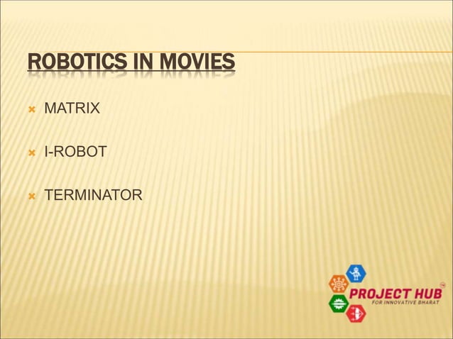 Introduction-to-Robotics-PowerPoint-Presentation-on-Robotics.ppt | Robotics | Technology & Computing