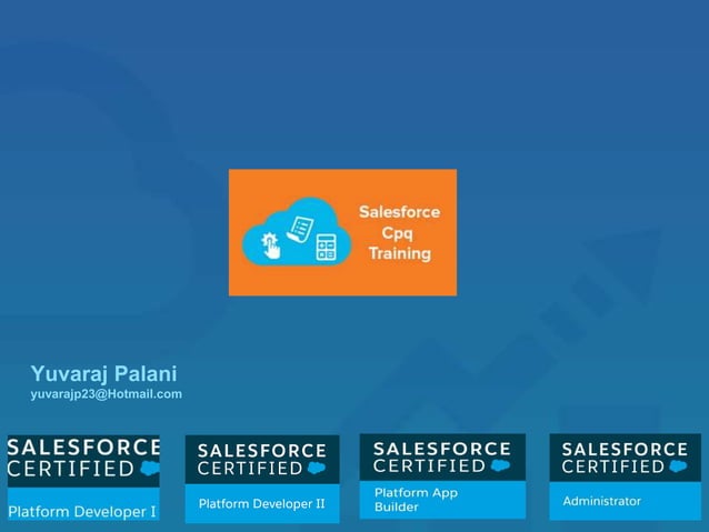 Salesforce CPQ by yuvaraj | PPTX | Computer Peripherals | Computing