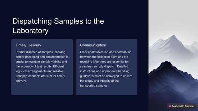 Introduction-to-Sample-Collection in veterinary | PPTX