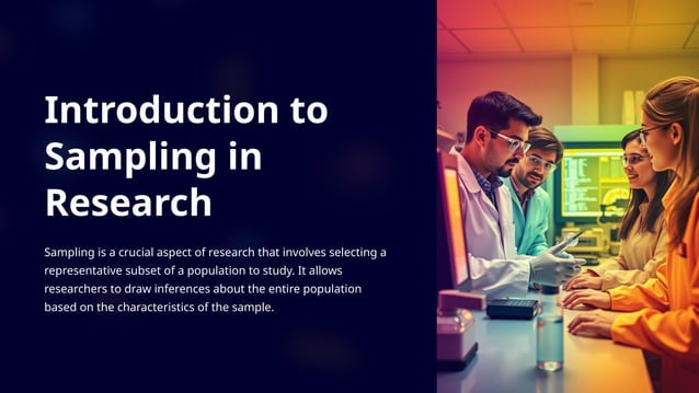 Introduction-to-Sampling-in-Research. Types of Sampling | PPTX ...