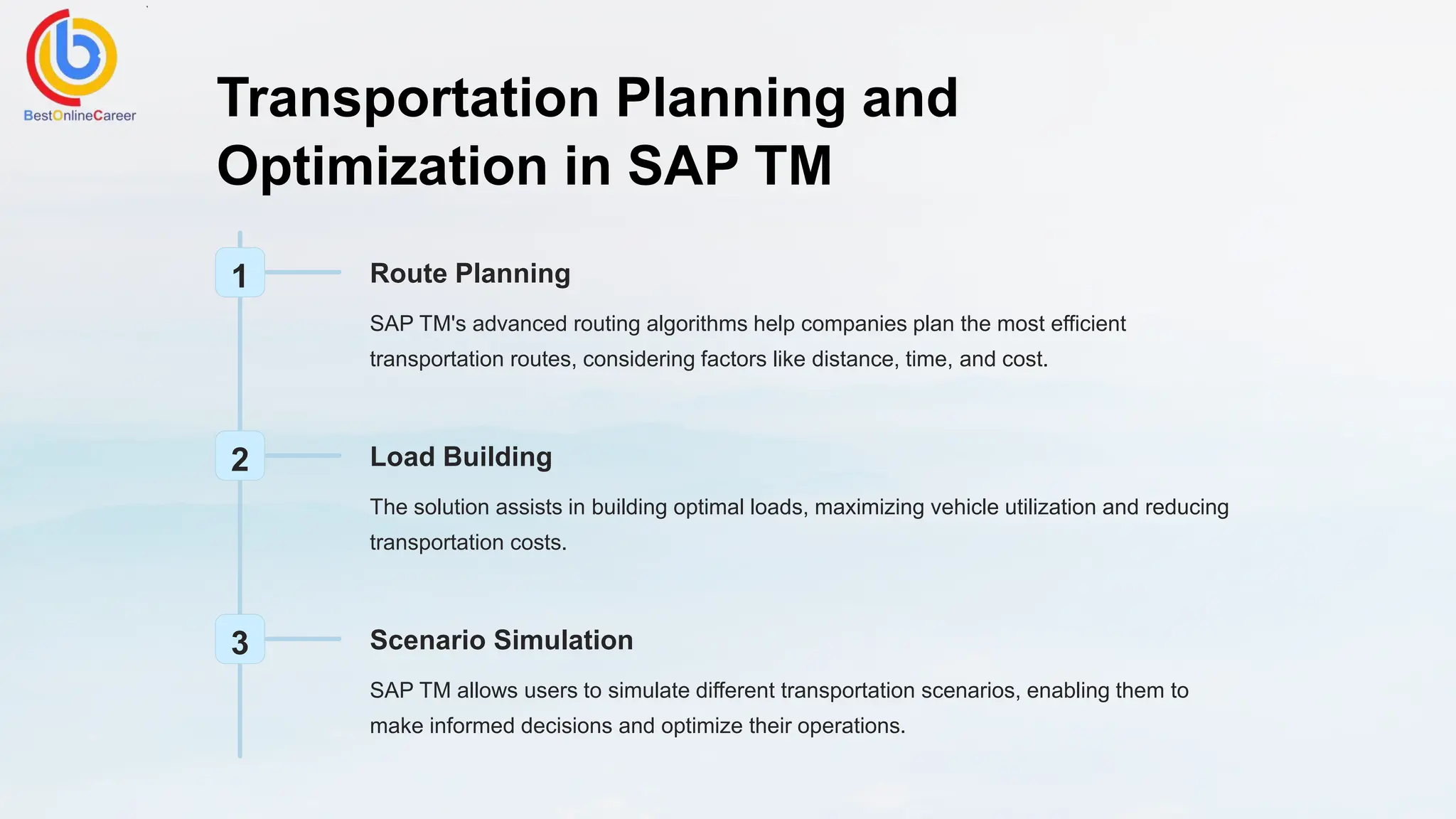 Sap Transportation Management Tm Module Pptx Logistics And