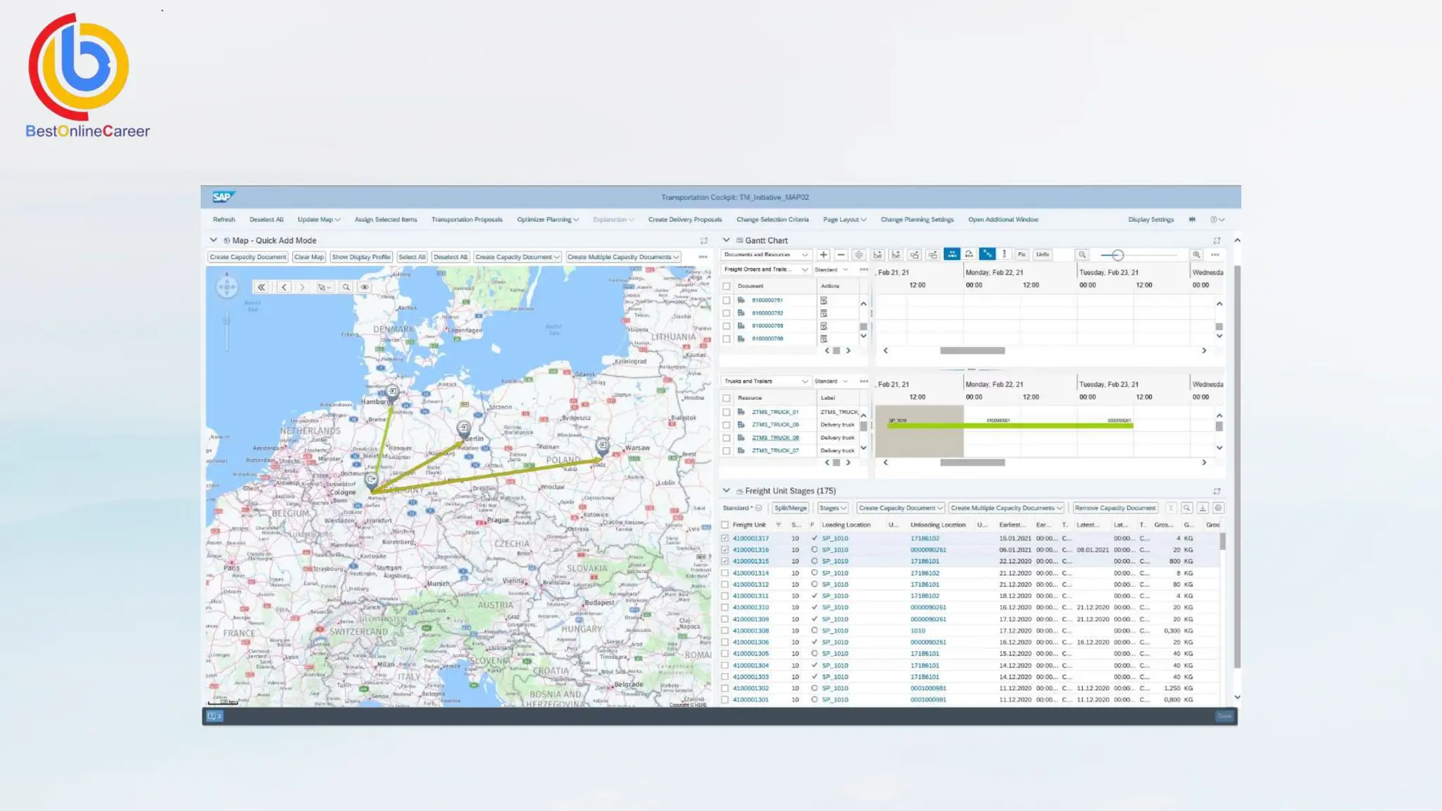 Sap Transportation Management Tm Module Pptx Logistics And