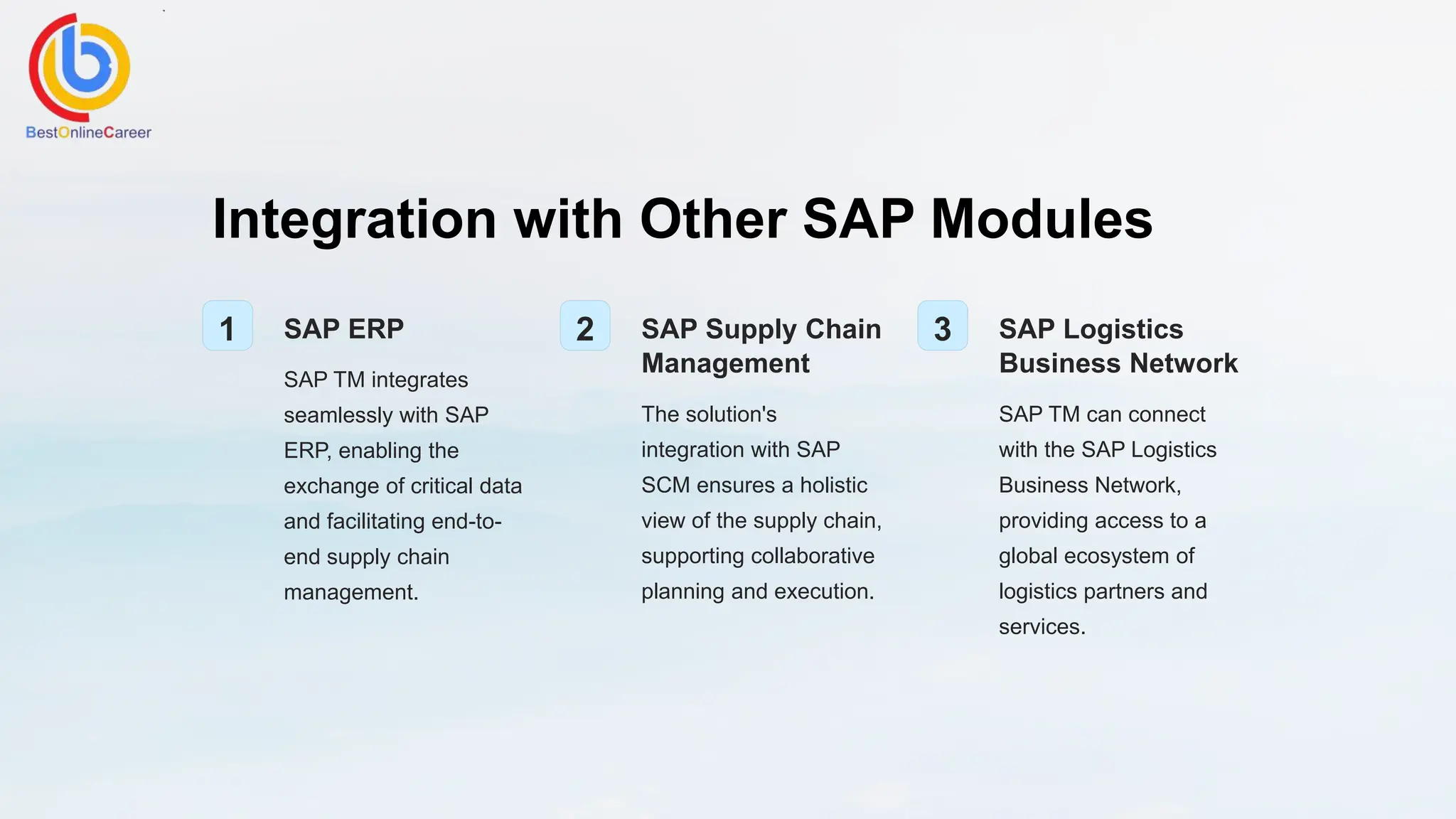 Sap Transportation Management Tm Module Pptx Logistics And