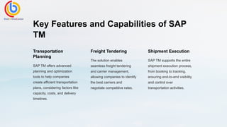 SAP-Transportation-Management -TM Module | PPTX