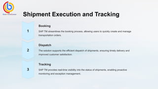 SAP-Transportation-Management -TM Module | PPTX | Logistics and ...