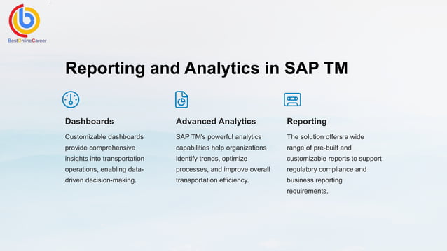 SAP-Transportation-Management -TM Module | PPTX | Logistics and ...