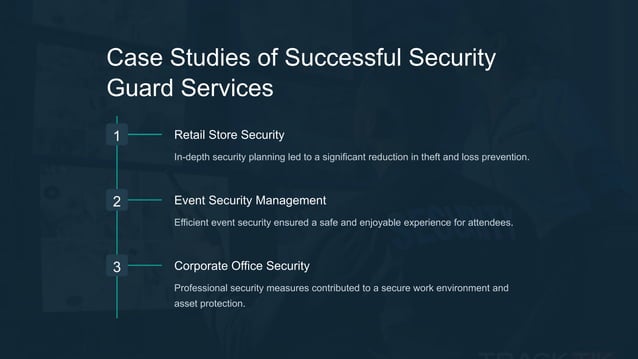 Sentinels of Safety: The Role of Security Guard Services | PPT