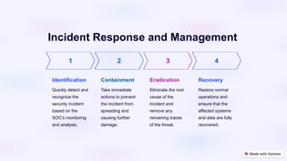 Introduction-to-Security-Operations-Center (SOC) | PPTX