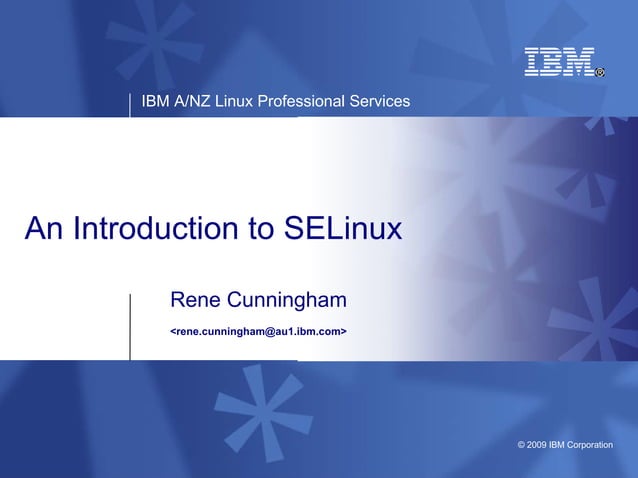Introduction To SELinux | PPT