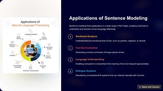 Introduction-to Sentence modelling in machine learning g.pptx