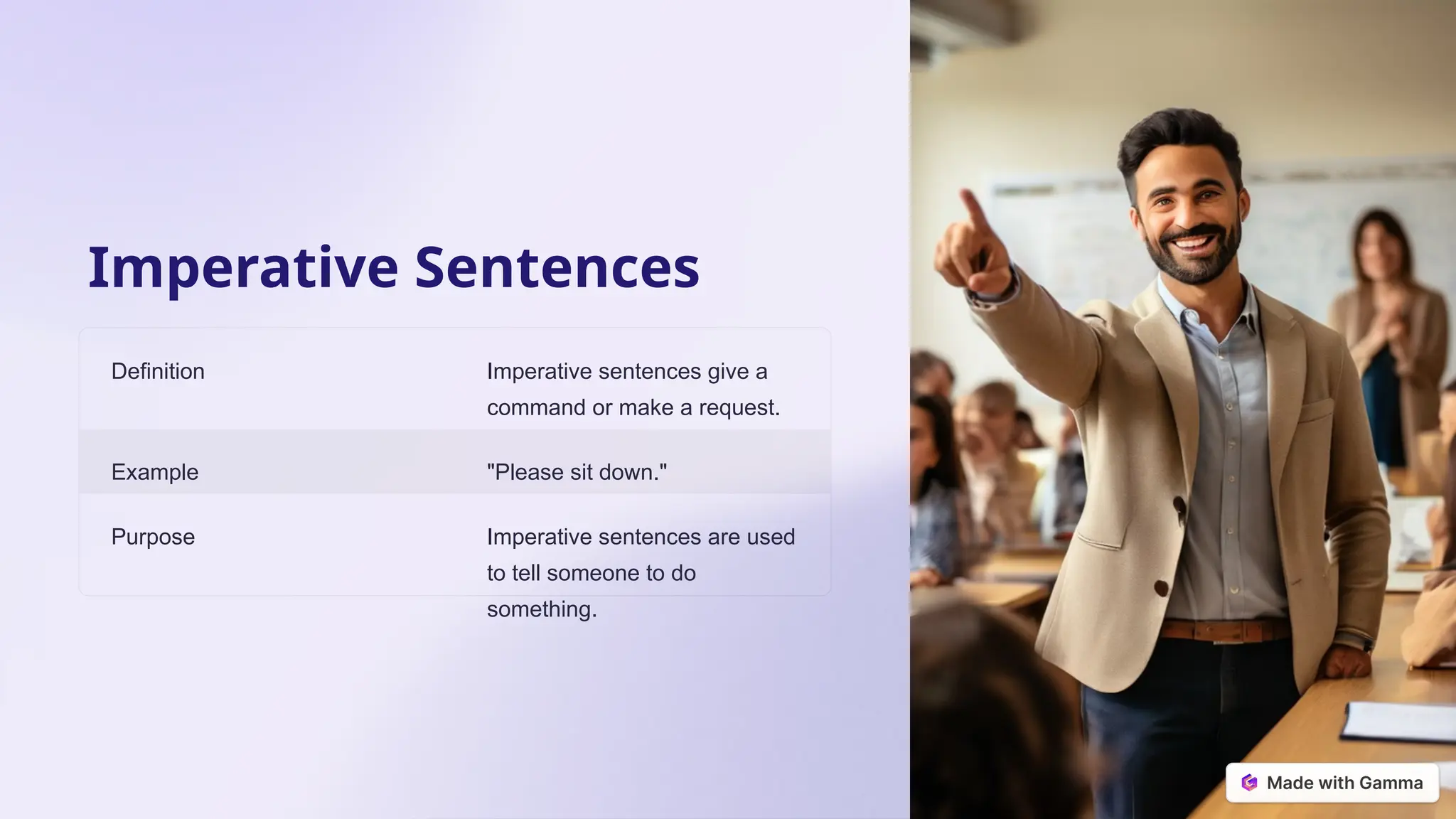 Introduction to Sentence Types with examples.pptx