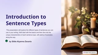 Introduction to Sentence Types with examples.pptx