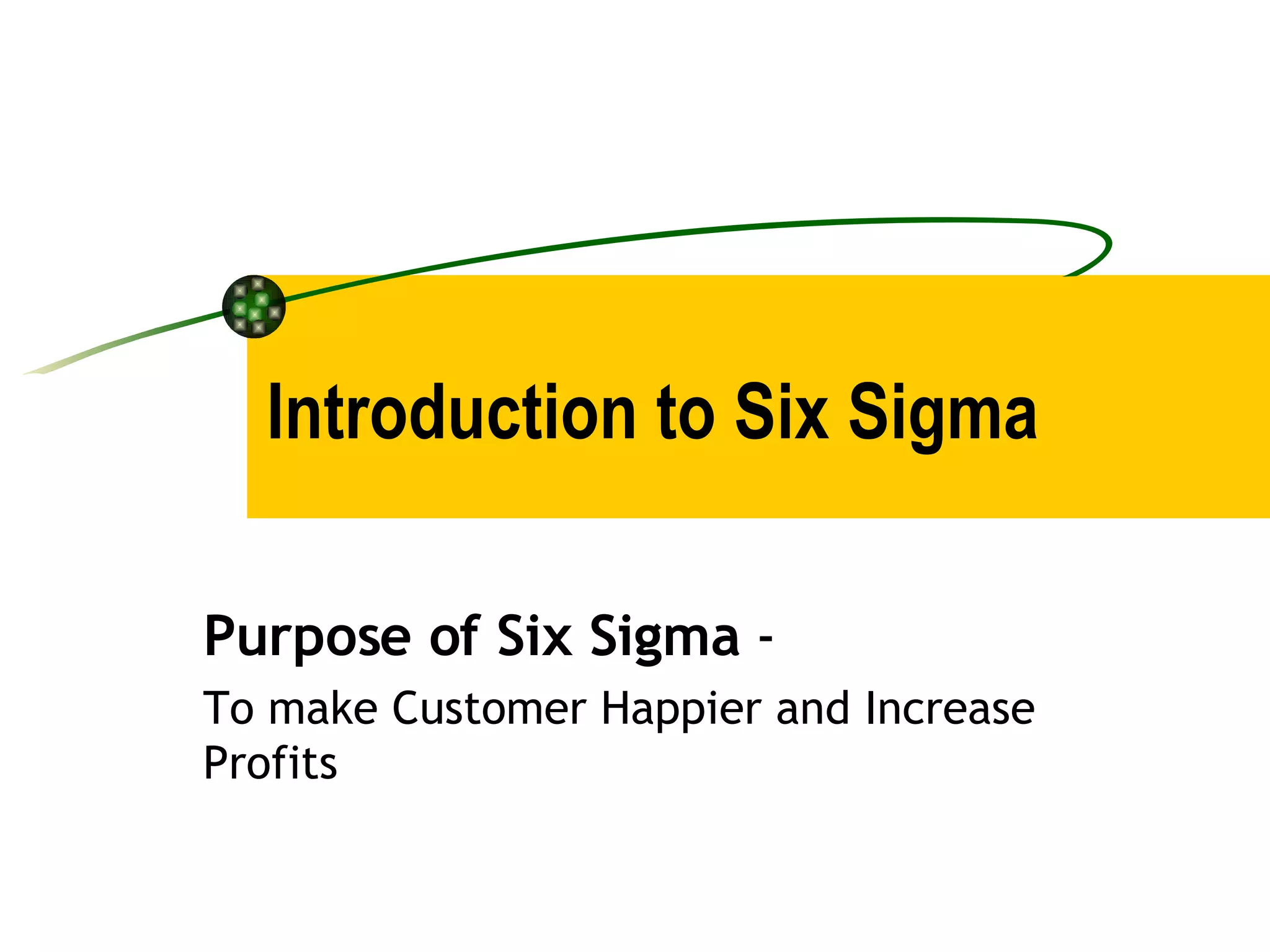 Introduction To Six Sigma | PPT