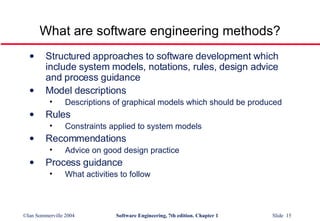 Introduction to Software Engineering SE1 | PPT