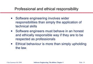 Introduction to Software Engineering SE1 | PPT