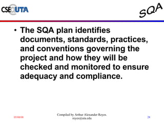 Introduction To Software Quality Assurance | PPT