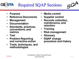 Introduction To Software Quality Assurance | PPT