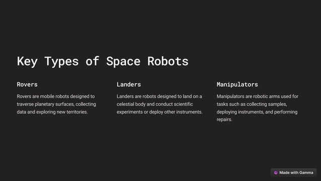 Introduction-to-Space-Robotics.pdf download | PDF | Robotics ...