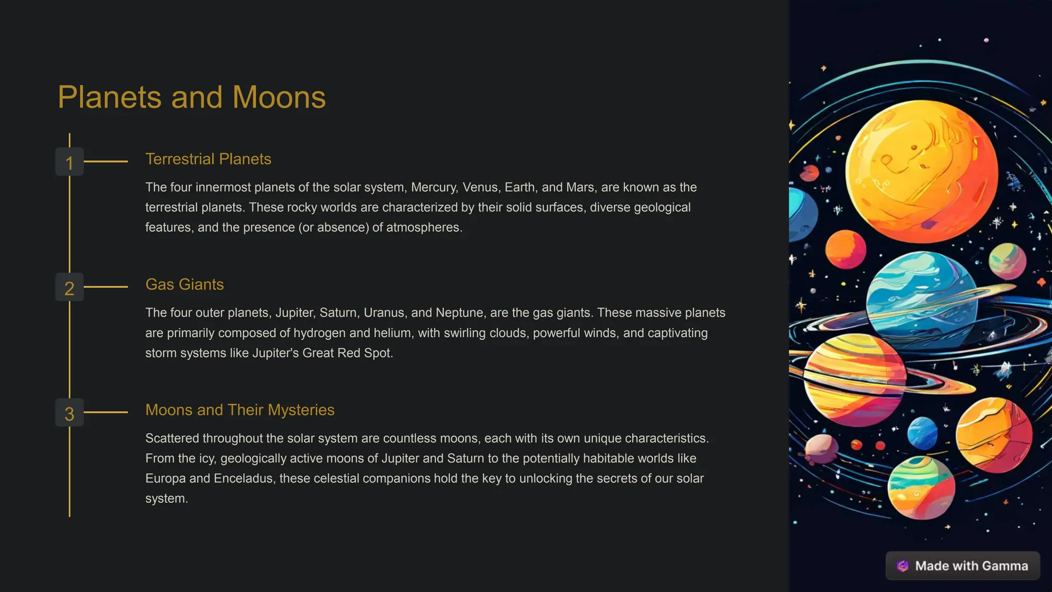 Introduction to Space (Our Solar System) | PPTX