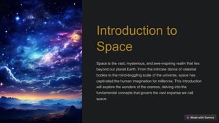 Introduction to Space (Our Solar System) | PPTX