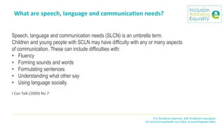 Speech & communication Language introduction | PPT