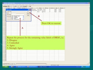 Introduction To Spss Defining Variables And Data Entry | PPT