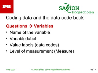 Introduction To SPSS | PPT