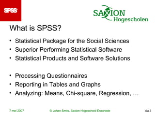 Introduction To SPSS | PPT