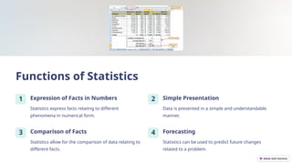 Introduction to Statistics for analytics | PPT