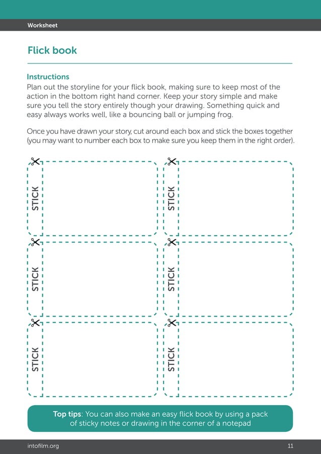 Introduction to-stop-motion-animation-resource-intofilm | PDF