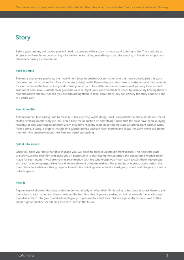 Introduction to-stop-motion-animation-resource-intofilm | PDF
