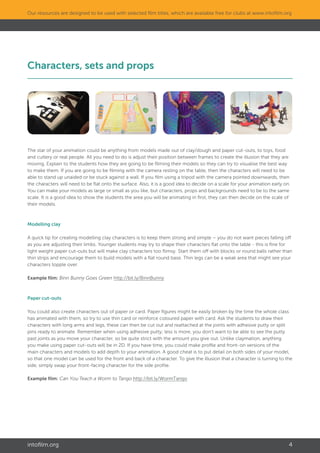 Introduction to-stop-motion-animation-resource-intofilm | PDF