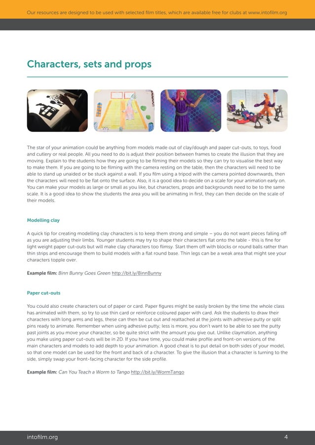 Introduction to-stop-motion-animation-resource-intofilm | PDF