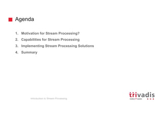 Introduction to Stream Processing | PDF