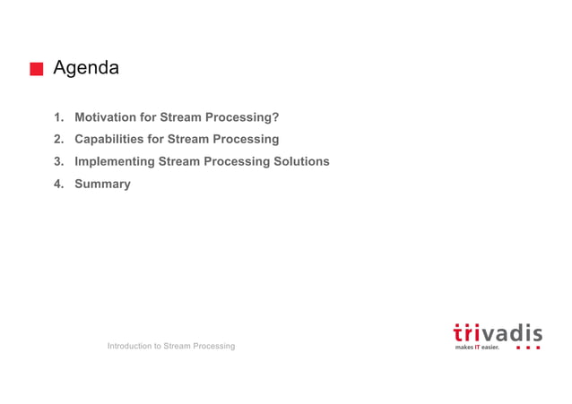 Introduction to Stream Processing | PDF