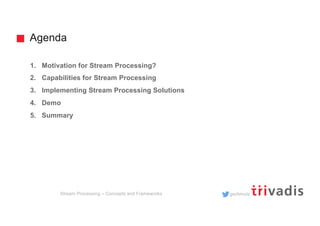 Stream Processing – Concepts and Frameworks | PDF