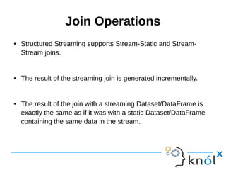 Introduction to Joins in Structured Streaming | PPT