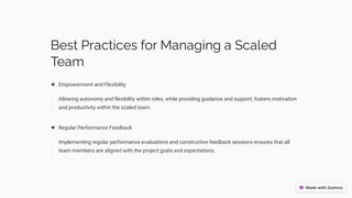 Scaling Your Team Effectively: The Power of Staff Augmentation | PDF